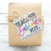 Teacher and Staff Survival Kit Gift Tag, Printable Back to School Gift ...