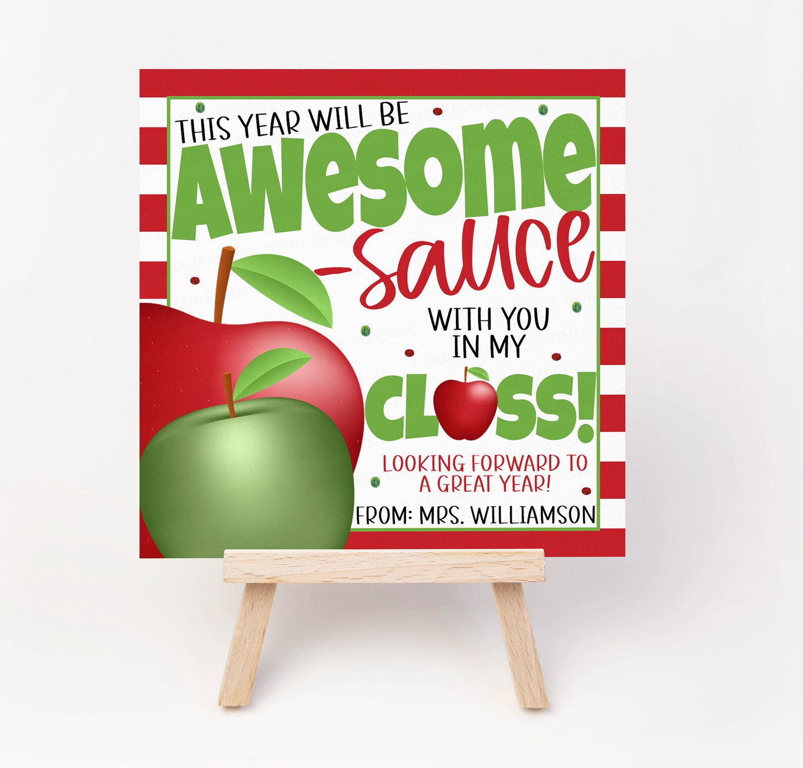 Back to School Applesauce Gift Tags Squeeze Pouch Label - Etsy