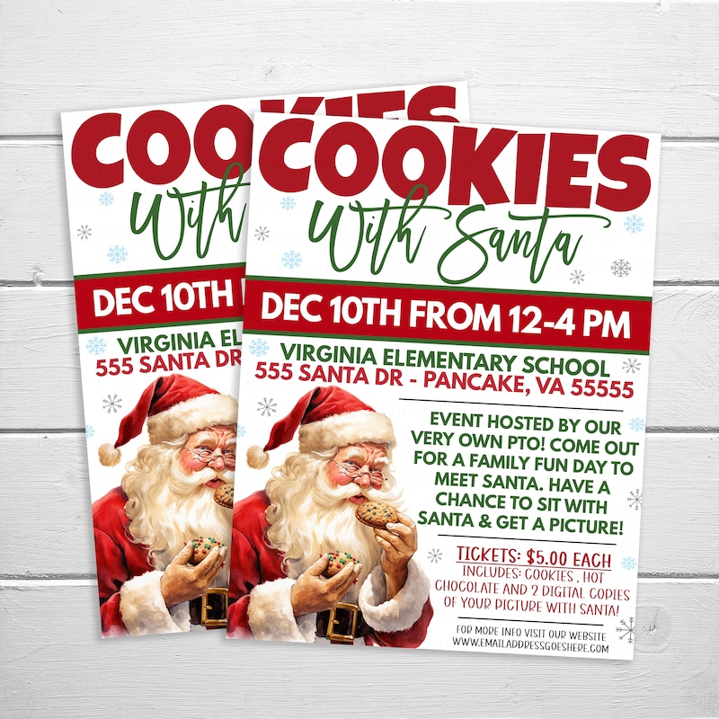 Hot Cocoa Flyer - Etsy