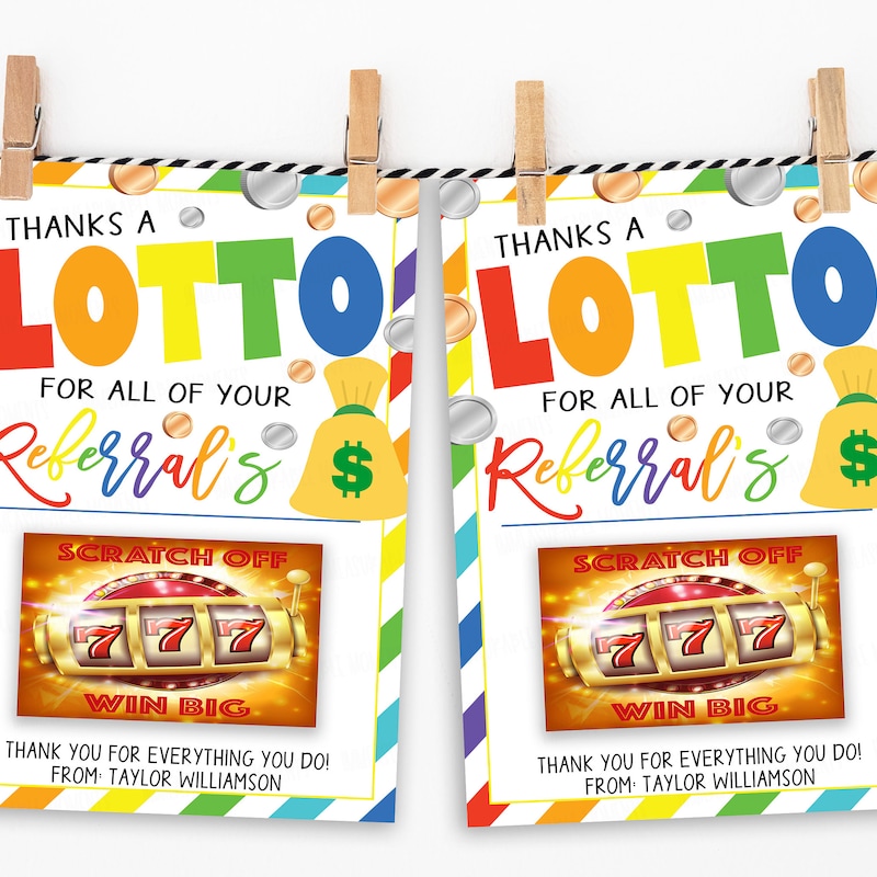 Thanks a Lotto - Etsy