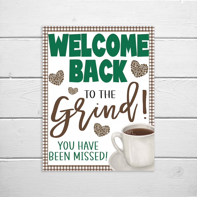 Welcome Back - Etsy