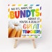 Teacher Appreciation Bundt Cake Gift Tag No Ifs Ands or - Etsy