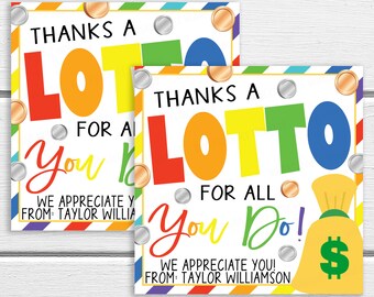 Scratch off Teacher Appreciation - Etsy