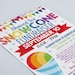 Editable Snowcone Flyer Invitation, Snow Cone PTO PTA School Church ...