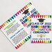 Kindergarten Graduation Ceremony Program Template Kinder, Elementary ...