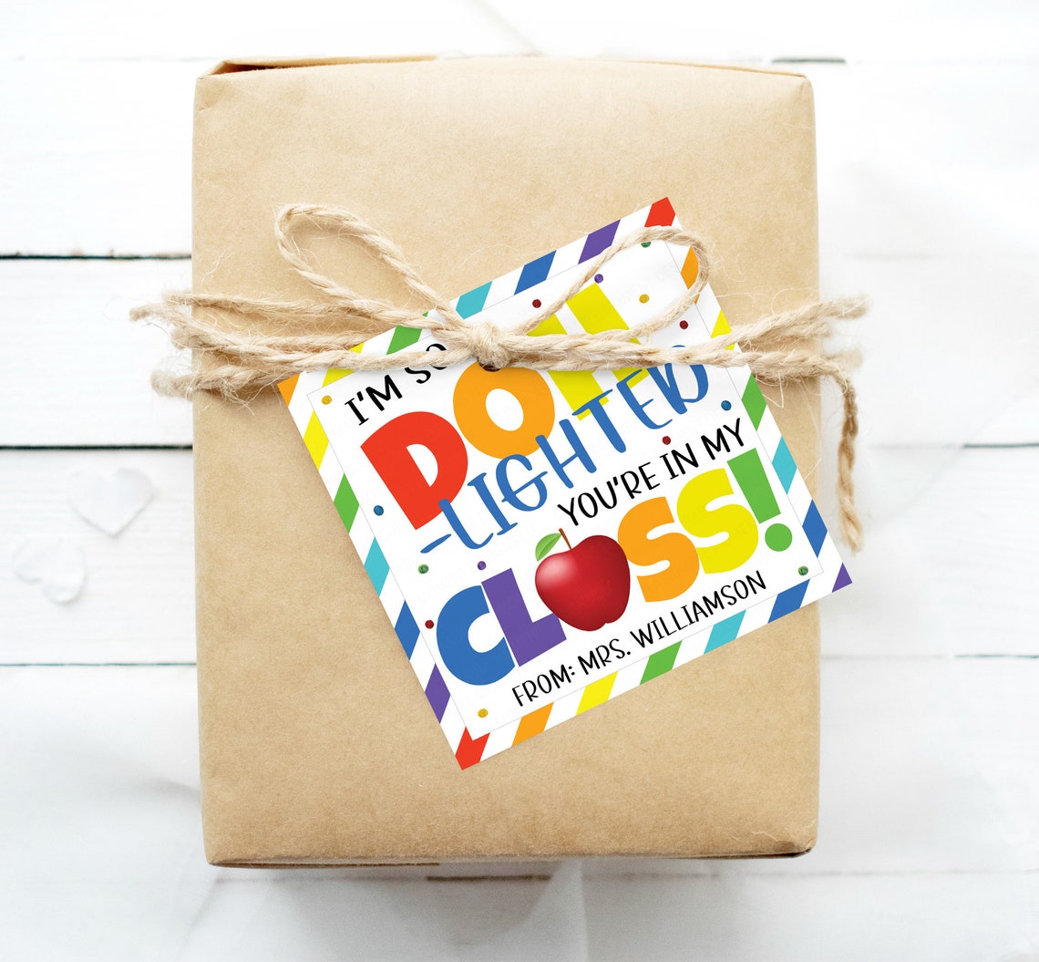 Play Dough Gift Tags Doh-lighted You're in My Class - Etsy