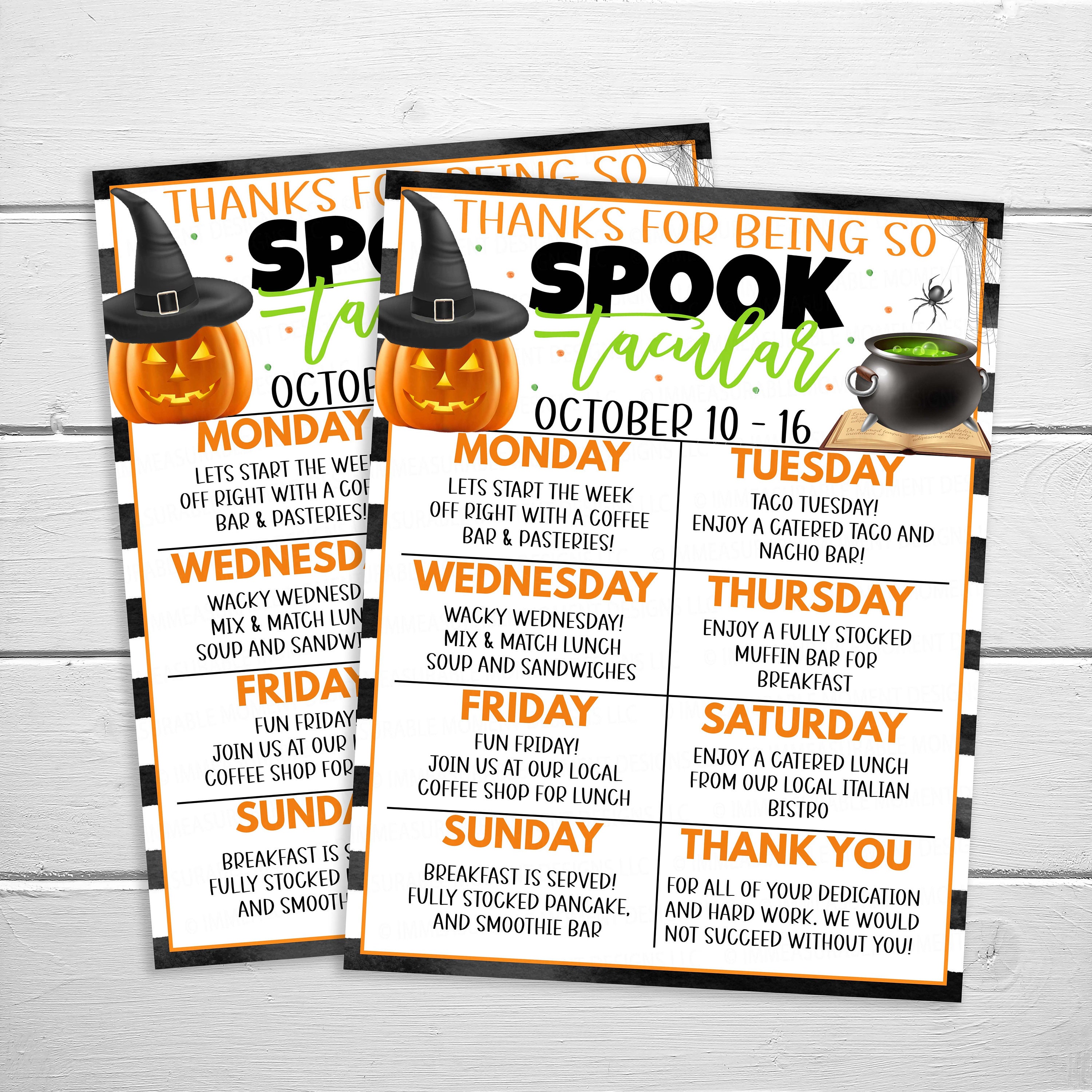 Halloween Employee Appreciation Ideas