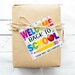 Welcome Back to School Gift Tag New School Year Student Gift - Etsy