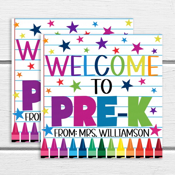Pre K Welcome Letter - Etsy