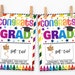 Graduation Gift Tag, Elementary Preschool Pre-k Kindergarten First 1st ...