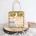 Fall Pop by Coffee Gift Tag, Sip Sip Hooray Appreciate Your Referral's ...