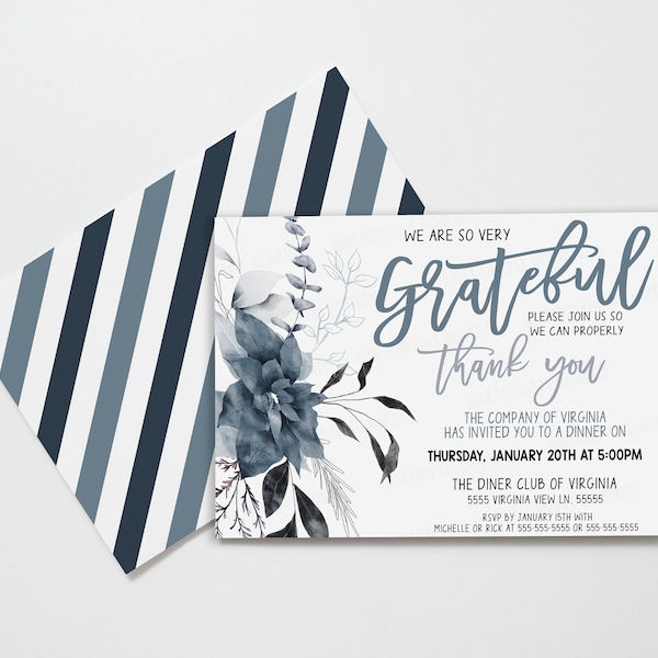 Employee Appreciation Lunch Invitation - Etsy