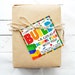 Back to School Building Blocks Gift Tags, Students Classmates Classroom ...
