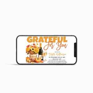 Fall Appreciation Invitation, Appreciation Lunch Brunch Dinner Invite ...