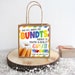 Teacher Appreciation Bundt Cake Gift Tag, No Ifs Ands or Bundts About ...