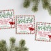 Holiday Appreciation Gift Tag, Editable Christmas Thank You Employee ...