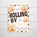 Cinnamon Roll Sign, Cinnamon Buns, Just Rolling by to Say Thank You ...