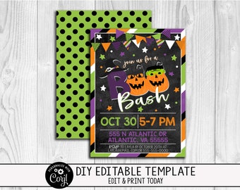 Boo Bash Party | Etsy