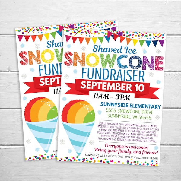 Snow Cone - Etsy