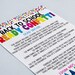 Editable Back to School Ready Confetti Printable, Night Before School ...
