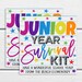 PTO Survival Kit Gift Tag, Welcome to PTO Gift for New Members ...