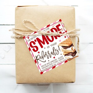 Valentine's S'more Pop by Gift Tags, Valentine Referral S'more ...