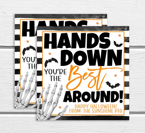 Halloween Soap Gift Tag, Hand Soap Lotion Hand Sanitizer Tag, Students ...