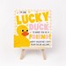 Rubber Duck Gift Tag, Editable Valentine Daycare Preschool School Early ...