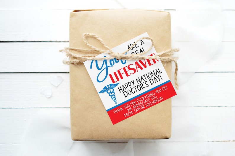 Doctor Appreciation Gift Tag National Doctor's Day You - Etsy