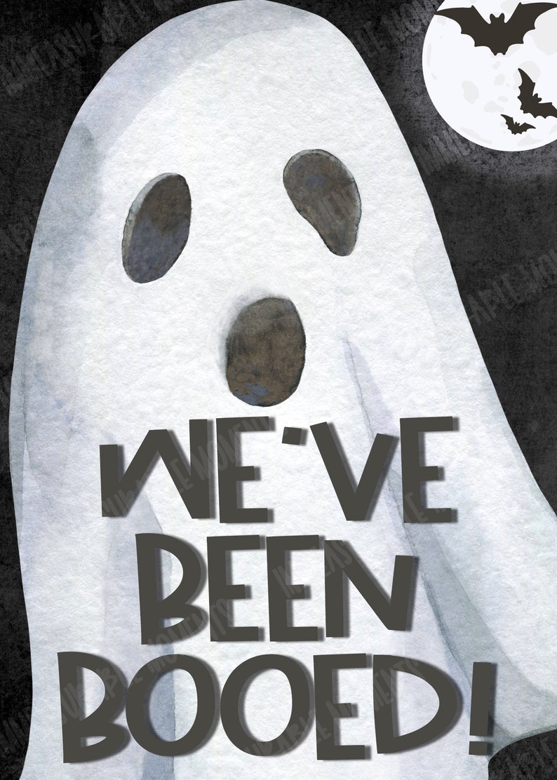 Weve Been Booed You've Been BOOED Instant Download Boo - Etsy