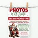 Photos With Santa Flyer, Pictures With Santa Fundraiser, Kids Christmas ...