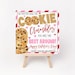 Valentine Cookie Gift Tags, Editable Appreciation Cookie Crumbles ...