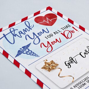 Nurse Appreciation Gift Tag, Editable Printable Thank You Gift Tag ...