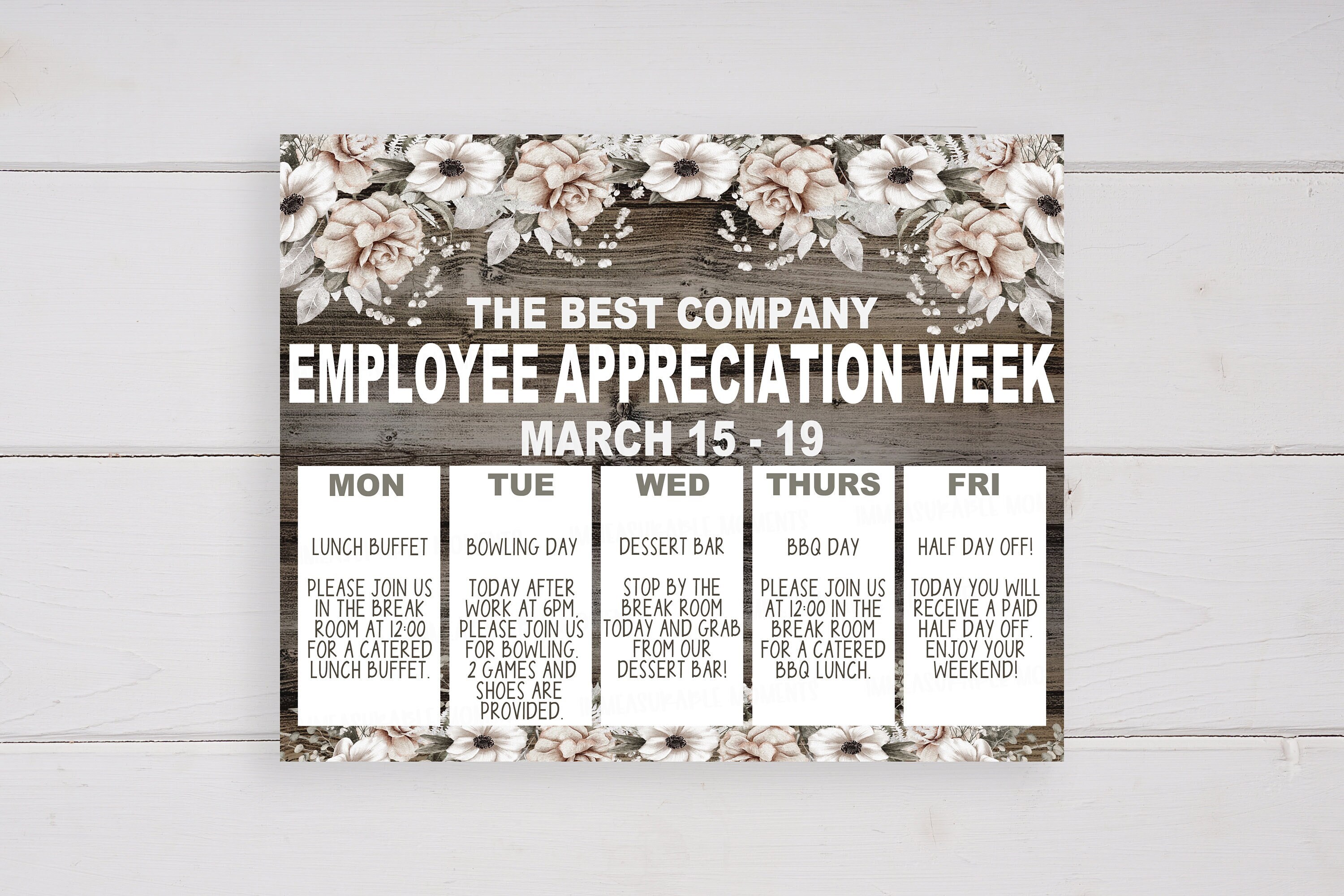 Employee Appreciation Week 2022
