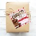 Valentine Chocolate Candy Gift Tags, Choco-lot of Valentine Cheer ...