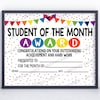 New! Editable "a-b" Honor Roll Certificate #1 | Each Quarter, Semester ...