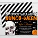 Halloween Bunco Night Invitation Flyer, Editable Fall Dice Party ...