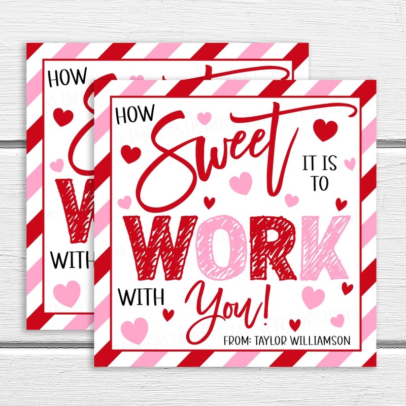 How Sweet It is to Work With You - Etsy