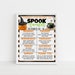 Editable Halloween Employee Appreciation Week Itinerary Flyer, Theme ...