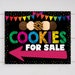 Scout Cookie Booth Sign Cookies for Sale Printable Cookie - Etsy