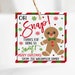 Oh Snap Christmas Treat Gift Tag Gingerbread Holiday Cookie - Etsy UK