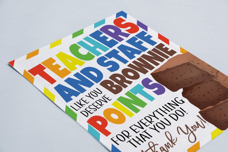 Teacher Staff Appreciation Sign Teachers and Staff Deserve - Etsy