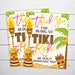 Thank You for Being Tiki-riffic Sign, Tropical Beach Luau, Teacher ...