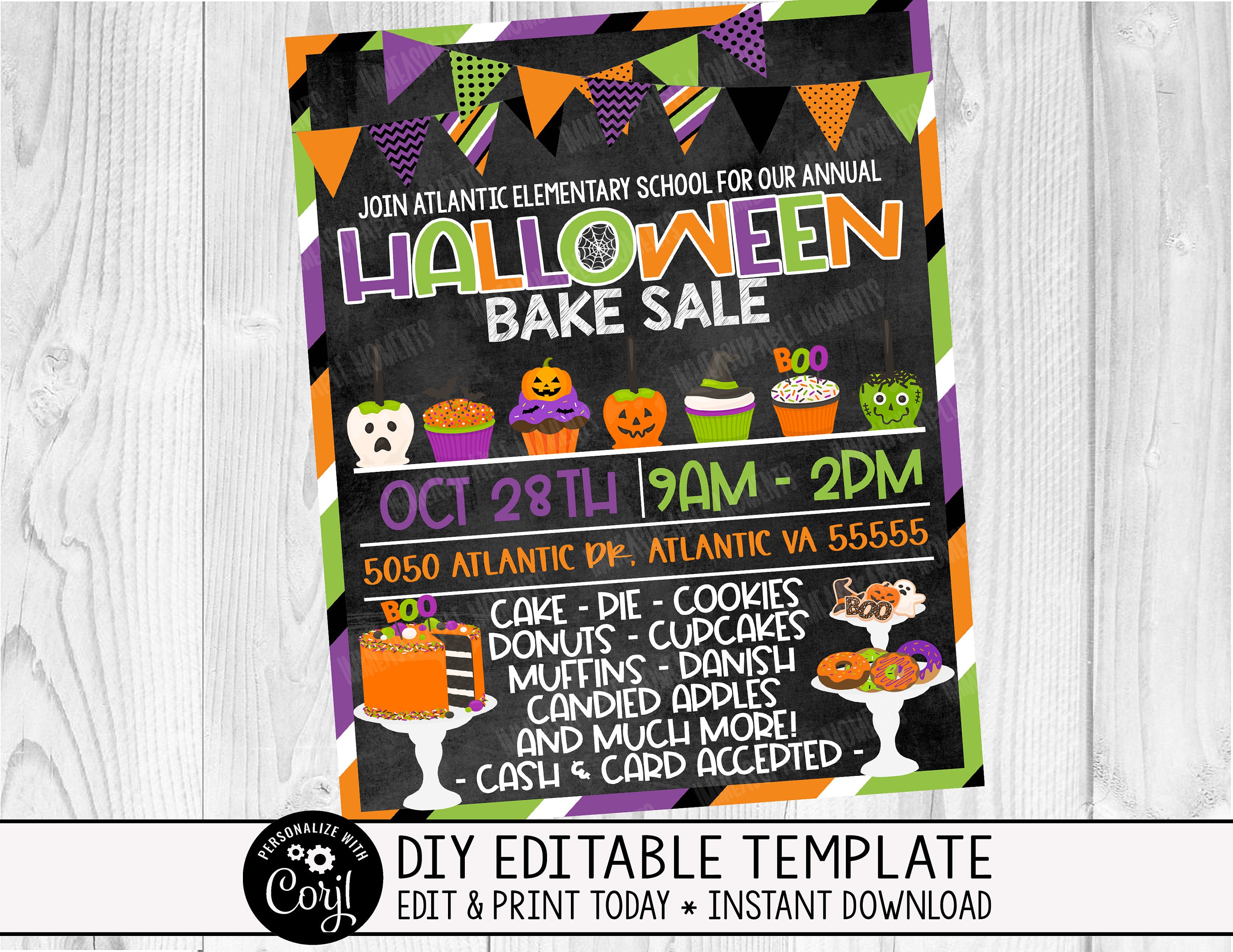 Kids Halloween Flyer