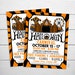 Trunk or Treat Flyer Invitation, Halloween Party, Kids School ...