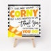 Halloween Candy Corn Appreciation Gift Tags May Sound Corny - Etsy