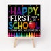 First Day of School Gift Tag, Teacher Student New School Year Gift ...