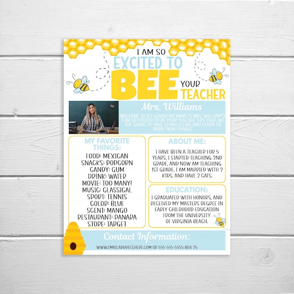 Bumble Bee Theme - Etsy