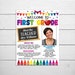 Meet the Teacher, Editable Welcome to First Grade Teacher Event ...