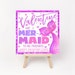 Valentine Mermaid Gift Tags, DIY Editable Gift Tag, Valentine We Mer ...